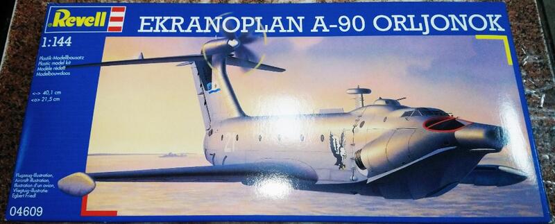 Revell-04609~1/144系列 翼地效應機 A-90 奧爾約諾克 | 露天市集 | 全台最大的網路購物市集