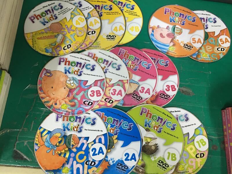 14片合售 CD PHONICS KIDS 1~6 CD+DVD CD 專輯 A65 | 露天市集 | 全台最大的網路購物市集