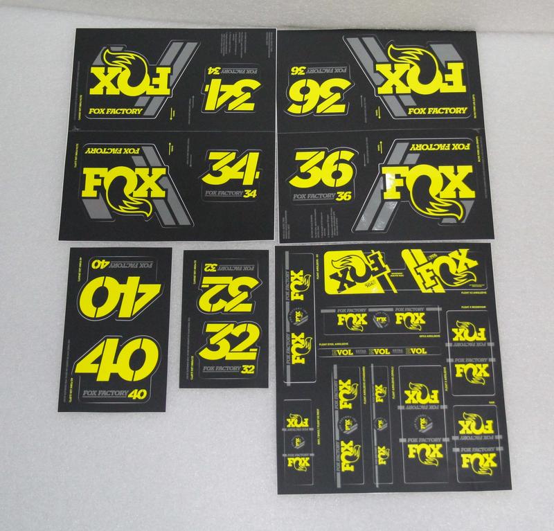 全新FOX DECAL KIT 貼紙 | 露天市集 | 全台最大的網路購物市集