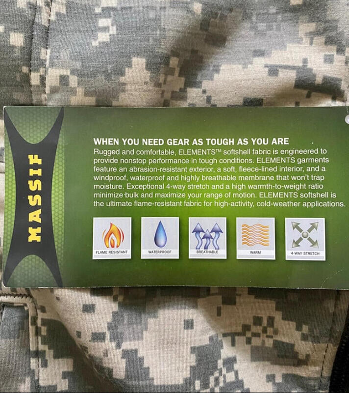 全新 美軍公發 Massif Army Elements jacket UCP 通用數位迷彩 AEJ ACU 防寒外套 | 露天市集 | 全台 ...