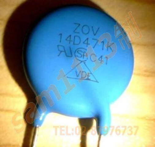 113突波吸收器 ZNR 14D471K 壓敏電阻 AC300 DC385 14D471 >>10個 | 露天市集 | 全台最大的網路購物市集