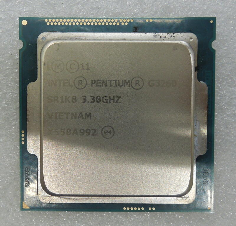 【點點3C】Intel Pentium G3260 3.30GHz 雙核CPU/1150-30元-Ra1830 | 露天市集 | 全台最大的 ...