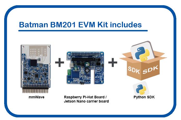 mmWave Long-Range People Detection EVM Kit (BM201-LPD) | 露天市集 | 全台最大的網路購物市集