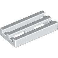 朵依小舖 LEGO 2412 1x2 White Grille Tile 241201 白色 溝槽 柵欄 | 露天市集 | 全台最大的網路購物市集