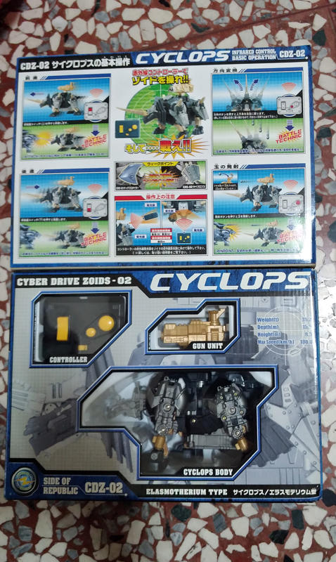 vivian玩具商舖～TOMY ZOIDS CYCLOPS 機獸新世紀 CDZ-02 洛伊德 ～特價中 | 露天市集 | 全台最大的網路購物市集
