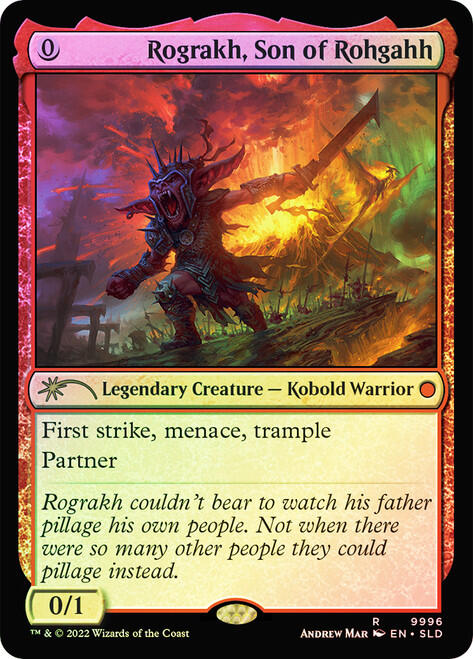 [ALG卡牌專門] SLD Foil Rograkh, Son of Rohgahh 羅噶之子羅噶克 英文 閃卡 | 露天市集 | 全台最大的 ...