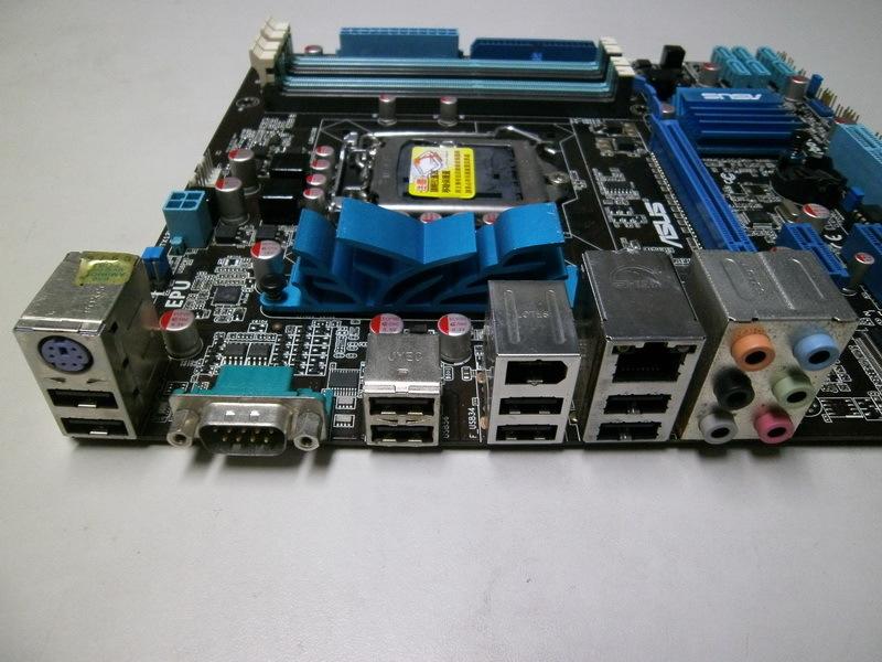 【全國主機板維修聯盟】 華碩 ASUS P7P55-M 1156 (下標前請先詢問) 故障主機板 | 露天市集 | 全台最大的網路購物市集