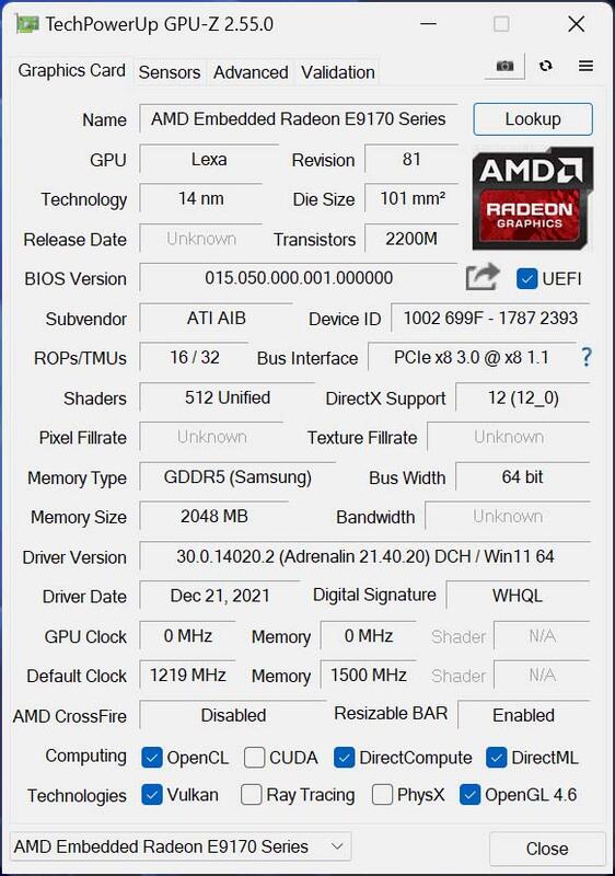 全新 AMD Embedded Radeon E9173 2GB DDR5 顯示卡 4 x DP | 露天市集 | 全台最大的網路購物市集