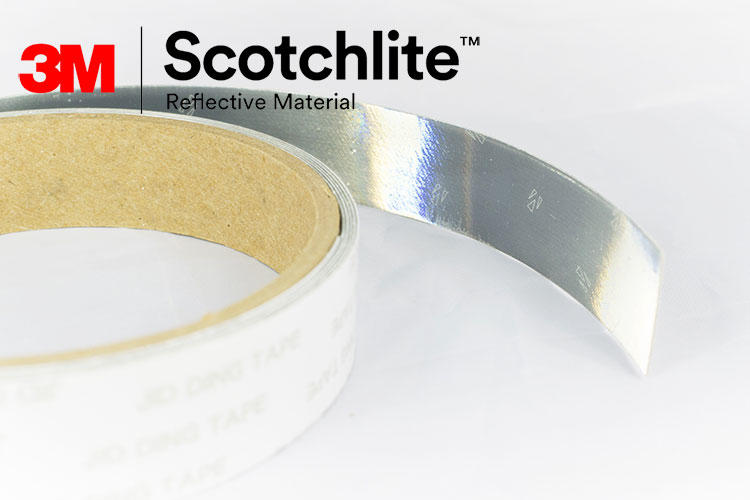 3M Scotchlite 6260有電鍍反光隨意貼 遇水也會亮唷 2公分x200公分一卷 | 露天市集 | 全台最大的網路購物市集