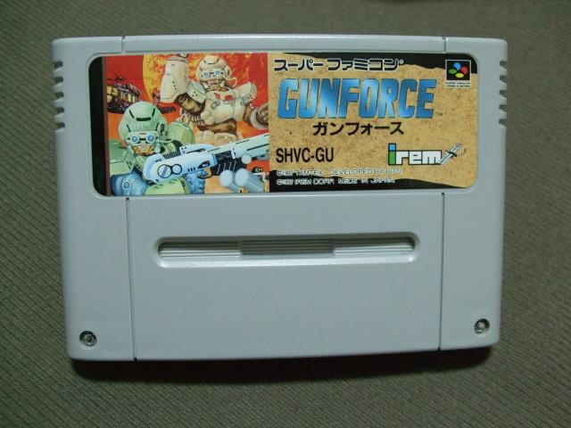 ※正日本原版!『電玩福利社』【超級任天堂SFC】GUN FORCE 武裝部隊 (功能正常) | 露天市集 | 全台最大的網路購物市集