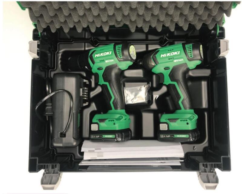 含稅 已更名 HIKOKI【工具先生】KC12DA 震動電鑽DV12DA+WH12DA 衝擊起子 雙機組 | 露天市集 | 全台最大的網路購物市集