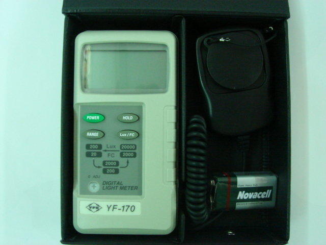 照度計 TENMARS YF-170 數位照度錶 | 露天市集 | 全台最大的網路購物市集