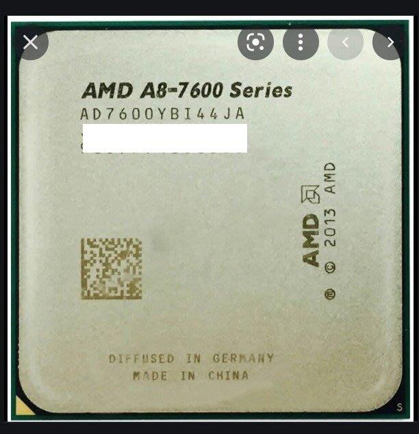 AMD CPU A8-7600 FM2+ 3.1G 四核心 AD7600YBI44JA CPU 二手良品 $250 | 露天市集 | 全台最大的網路購物市集