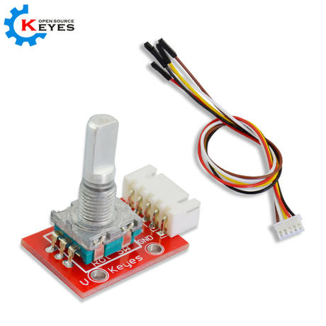 KEYES 360度旋轉編碼器 電子積木模組 配線相容for Arduino micro bit w55 062 [4 | 露天市集 | 全台最大的網路購物市集