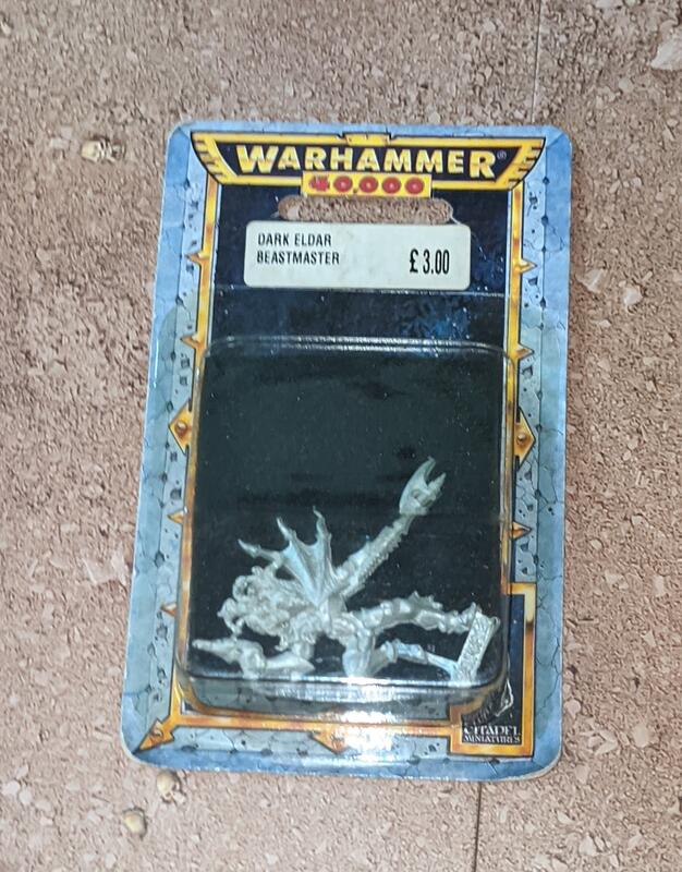 Warhammer 戰棋-戰鎚40K 黑暗神靈族 絕版訓獸師 絕版金屬 beastmaster (全新現貨) | 露天市集 | 全台最大的網路購物市集