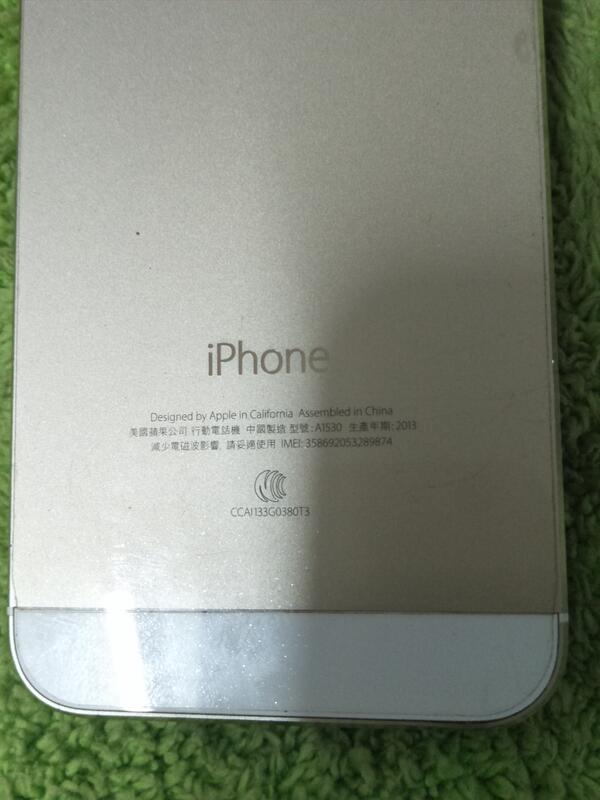iphone 5s a1530 故障機 jason3604專拍 | 露天市集 | 全台最大的網路購物市集