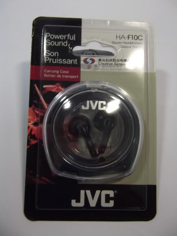 [股東會紀念品暢貨中心] 108 菱生 JVC HA-F10C 耳塞 耳機 黑 色 | 露天市集 | 全台最大的網路購物市集