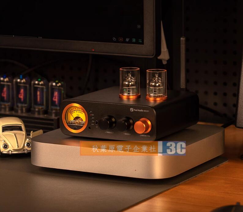 Fosi Audio MC331膽前級 擴大機 附24V 4.5A電源 電子管解碼 + 耳放 藍牙 光纖 同軸 VU表 | 露天市集 | 全台 ...