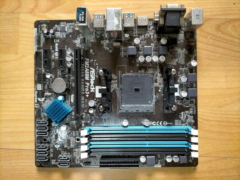 A.FM2+主機板-華擎FM2A88M Pro3+ DDR3雙通道 A系列 APU 5.1 聲道直購價380 | 露天市集 | 全台最大的網路購物市集