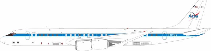 Inflight 200 美國太空總署 NASA DC-8-72 N717NA 1:200 | 露天市集 | 全台最大的網路購物市集