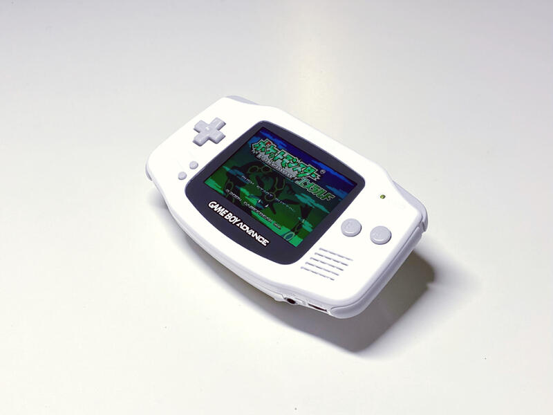 【勇者電玩屋】GBA正日版-IPS（全貼合版本）高亮面板GBA主機 白色款（Gameboy） | 露天市集 | 全台最大的網路購物市集