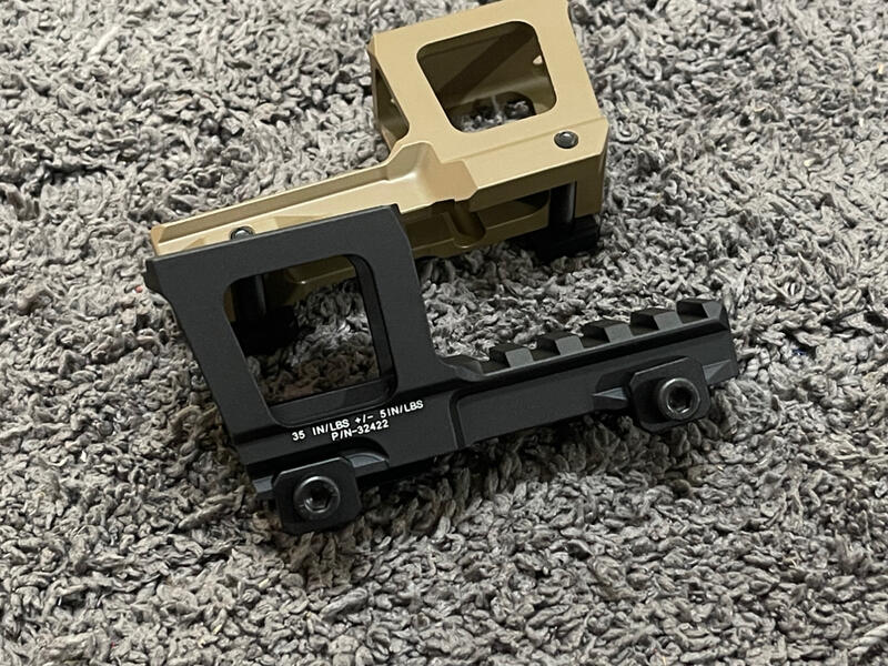 *現貨屋*KAC風格 T1/T2專用 RB1 Micro High Rise Mount 增高座 三倍側翻 | 露天市集 | 全台最大的網路購物市集