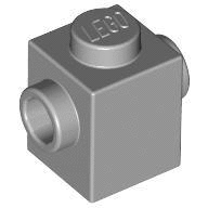 【磚樂】LEGO 樂高 47905 4213567 Brick 1x1 Studs 2 Sides 淺灰色雙邊側接磚 | 露天市集 | 全台最 ...