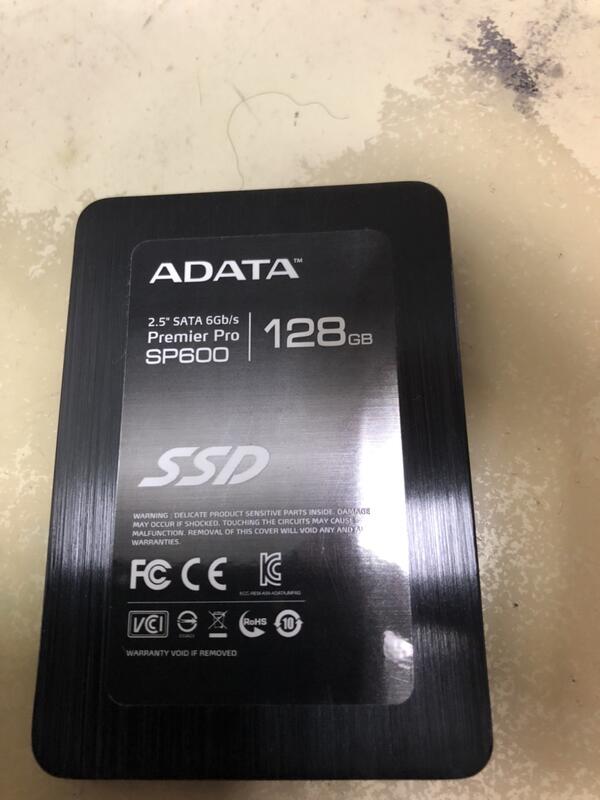 ADATA SSD 128GB 固態硬碟 良品 | 露天市集 | 全台最大的網路購物市集