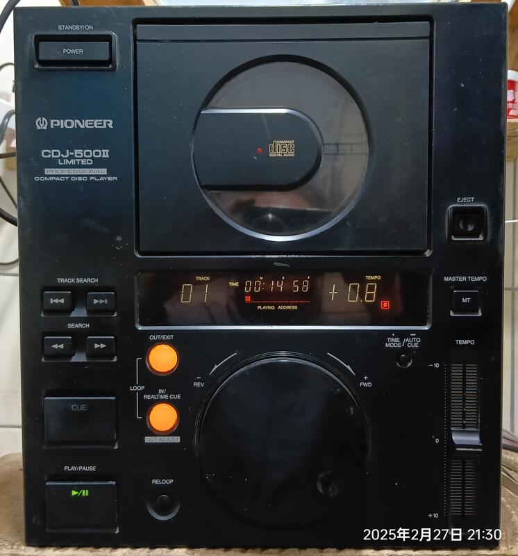 日製 先鋒 Pioneer CDJ-500II 限量版 專業用 CD Player （SS) | 露天市集 | 全台最大的網路購物市集