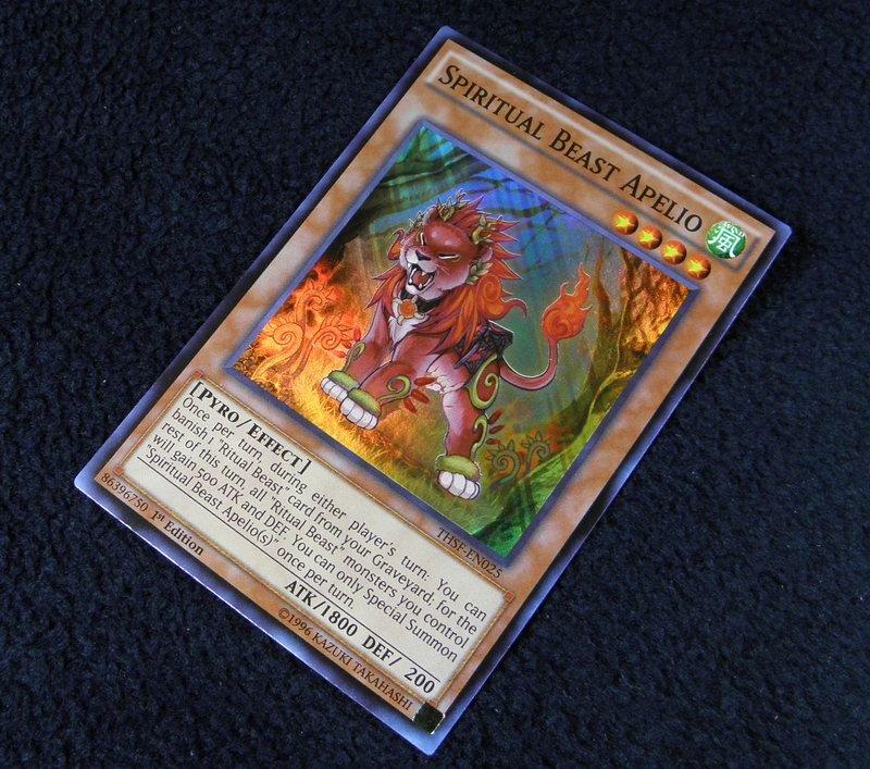 [台拍遊戲王] THSF-EN025.美英1刷.亮面.精靈獸 火獅.(M/NM).=SPTR-JP025 | 露天市集 | 全台最大的網路購物市集