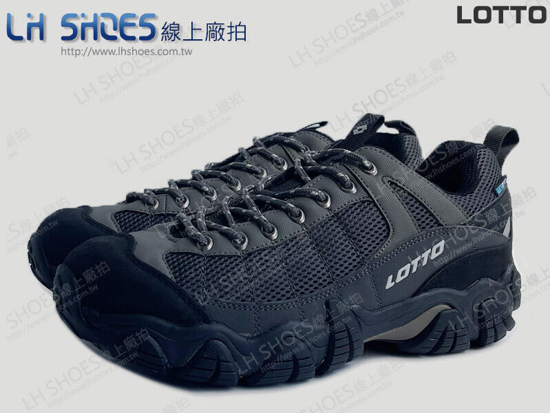 LH Shoes線上廠拍LOTTO灰/綠防水登山踏青鞋、運動鞋(6758)【滿千免運費】 | 露天市集 | 全台最大的網路購物市集