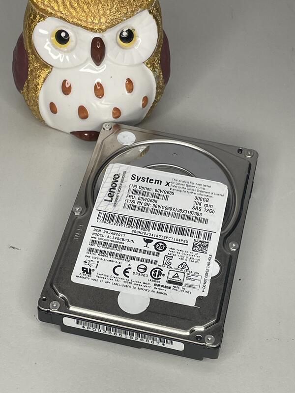 IBM / Lenovo 00WG686 300GB 10K RPM 12Gbps SAS 2.5" | 露天市集 | 全台最大的網路購物市集