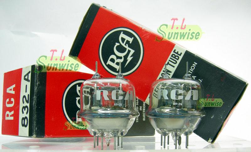 ︽NO:3242 美國RCA 832A (GU32 ;ry32 ;中國FU32 升級管) 同批號真空管 NIB ; 全新 | 露天市集 | 全 ...