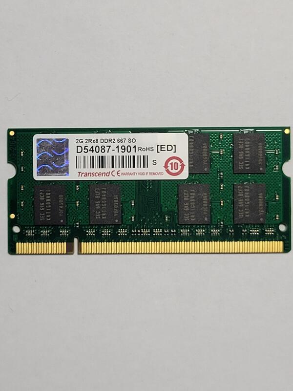 pc2 ddr2 2G 2Rx8 667 創見 筆電記憶體 nb | 露天市集 | 全台最大的網路購物市集