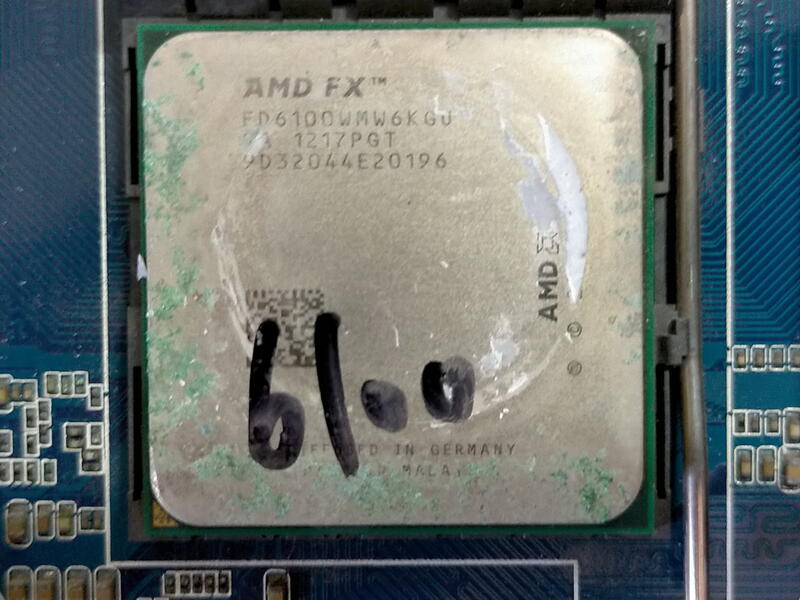 C.AMD CPU-AMD FX-6100 六核心3.3G FD6100WMW6KGU 堆土機 直購價80 | 露天市集 | 全台最大的網路購物市集
