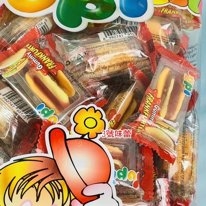 3號味蕾 YUPI小熱狗造型QQ軟糖378克/原封包 造型軟糖 造型QQ 好吃好玩 童趣 熱狗堡 QQ軟糖 yupi | 露天市集 | 全台最大的網路購物市集