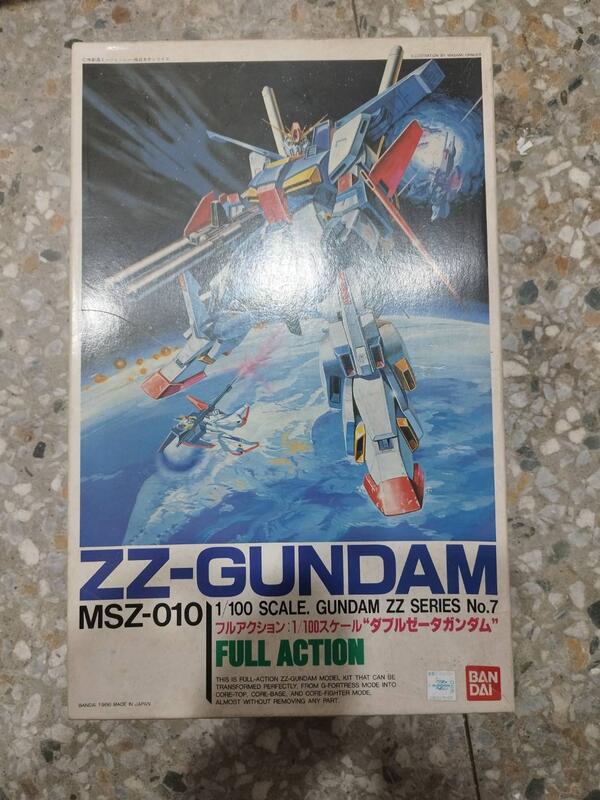 1/100 MSZ-010 ZZ鋼彈 舊模 | 露天市集 | 全台最大的網路購物市集