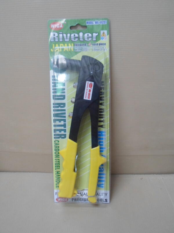 誠億工作室 特價 專業用 WIGA WG-002ST 手動拉釘槍 具有4種規格 可依需求不同變換使用 | 露天市集 | 全台最大的網路購物市集