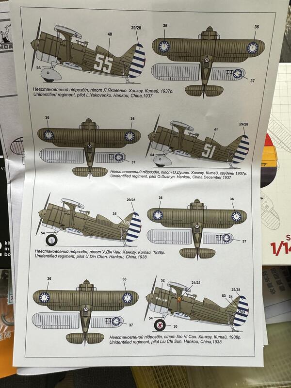1/144 I-15BIS 西班牙內戰，蘇聯，芬蘭，國軍抗戰英雄多總選擇!!一次做到飽兩機一盒!! | 露天市集 | 全台最大的網路購物市集