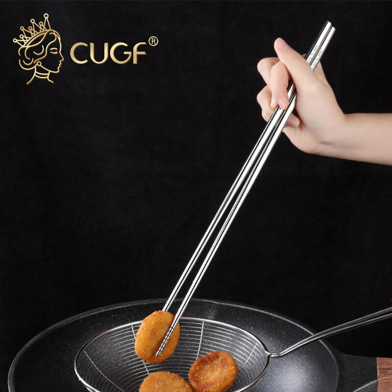 304不鏽鋼油炸筷 廚貴妃 CUGF 止滑筷 耐熱筷 火鍋筷 撈麵筷 方筷 長筷【AF0106】《約翰家庭百貨 | 露天市集 | 全台最大的 ...