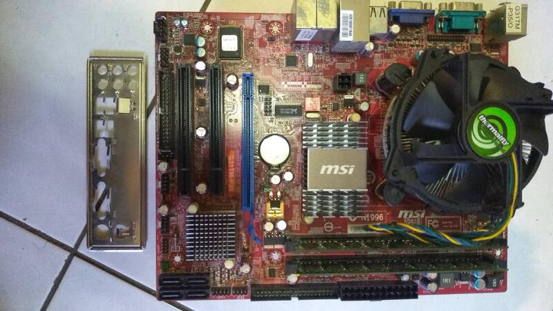 微星 G31TM-P35 + 775 CPU E7400 + 4G （MS-7529 VER：1.6）...豐原 | 露天市集 | 全台最大的網路購物市集