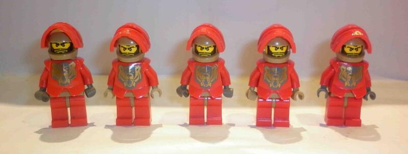 LEGO 城堡 騎士 人偶 x5 cas267 8873 8801 8877 | 露天市集 | 全台最大的網路購物市集