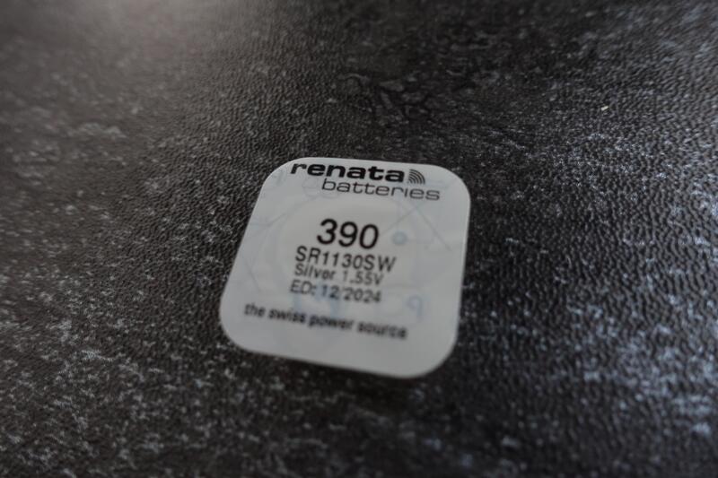 swiss made 瑞士製造RENATA 鈕扣型手錶電池 swiss made 390 (SR1130SW) 0汞 | 露天市集 | 全台最 ...