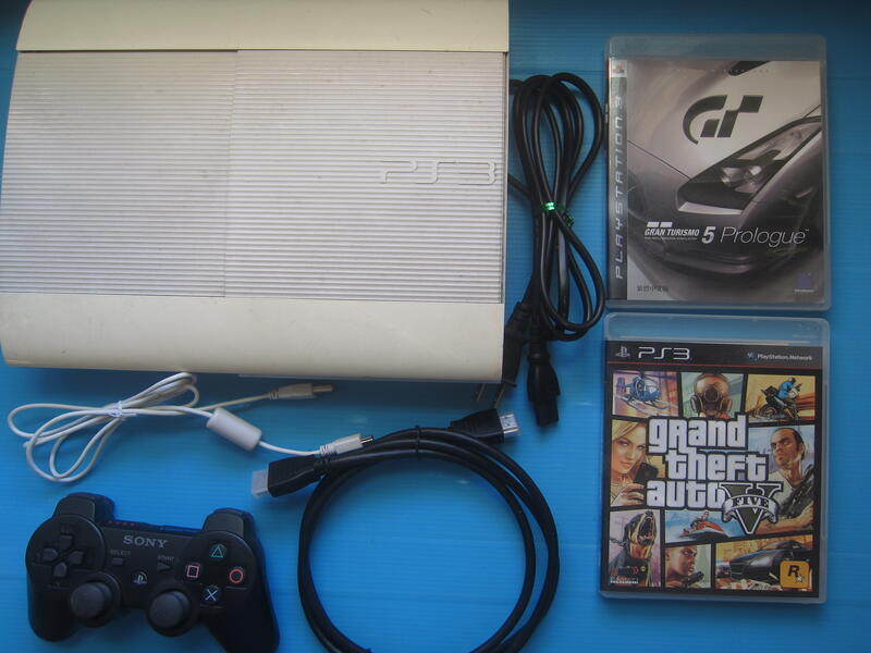 PS3 4007B 250G 主機一部附配件 HDM I電源線 功能良好 ,如圖. | 露天市集 | 全台最大的網路購物市集