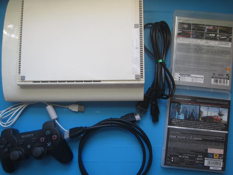 PS3 4007B 250G 主機一部附配件 HDM I電源線 功能良好 ,如圖. | 露天市集 | 全台最大的網路購物市集