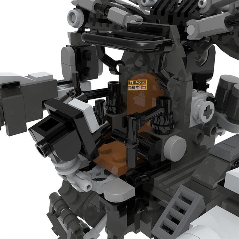 樂積木【預購】第三方 MOC Matrix APU 戰鬥雙槍重裝機甲 積木 駭客任務 機器人 | 露天市集 | 全台最大的網路購物市集