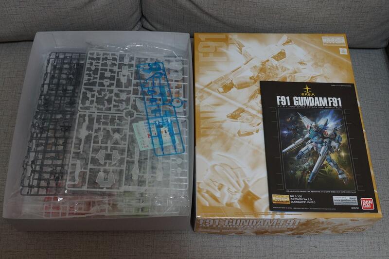 萬代 MG GUNDAM F91 Ver.2.0 AFTERIMAGE 鋼彈F91 殘像版 彩透版 PB限定 | 露天市集 | 全台最大的網路購物市集
