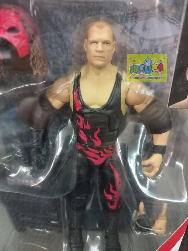 ☆阿Su倉庫☆WWE摔角 Kane Elite 63 Figure 大紅色殺人機器精華版人偶附面具及鐵椅 熱賣中 | 露天市集 | 全台最大的 ...