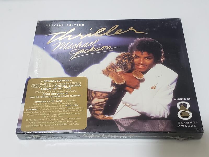 [全新] Michael Jackson 麥可傑克森 - Thriller 顫慄 2001 | 露天市集 | 全台最大的網路購物市集