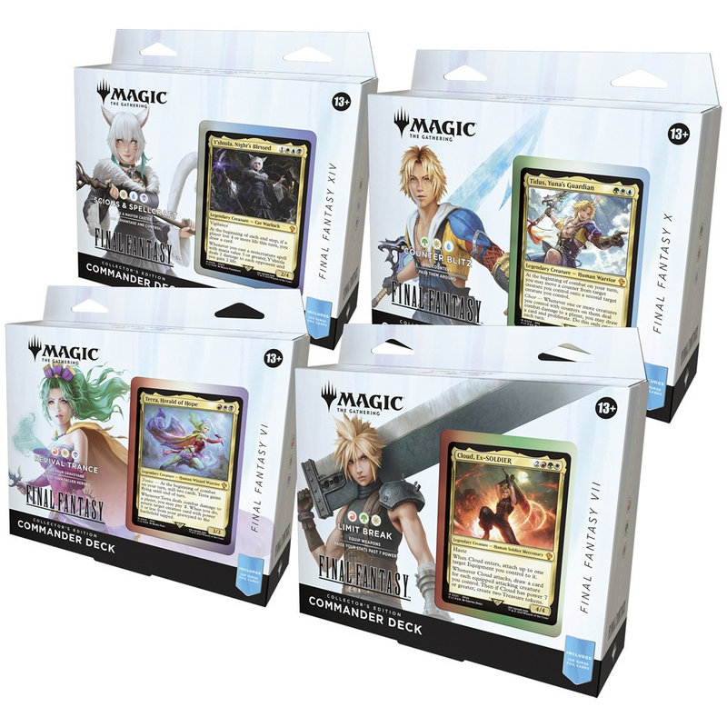 【CMG】 MTG FIN FIC FF 最終幻想 太空戰士 英文 指揮官套牌:典藏版 聚珍 套組 | 露天市集 | 全台最大的網路購物市集